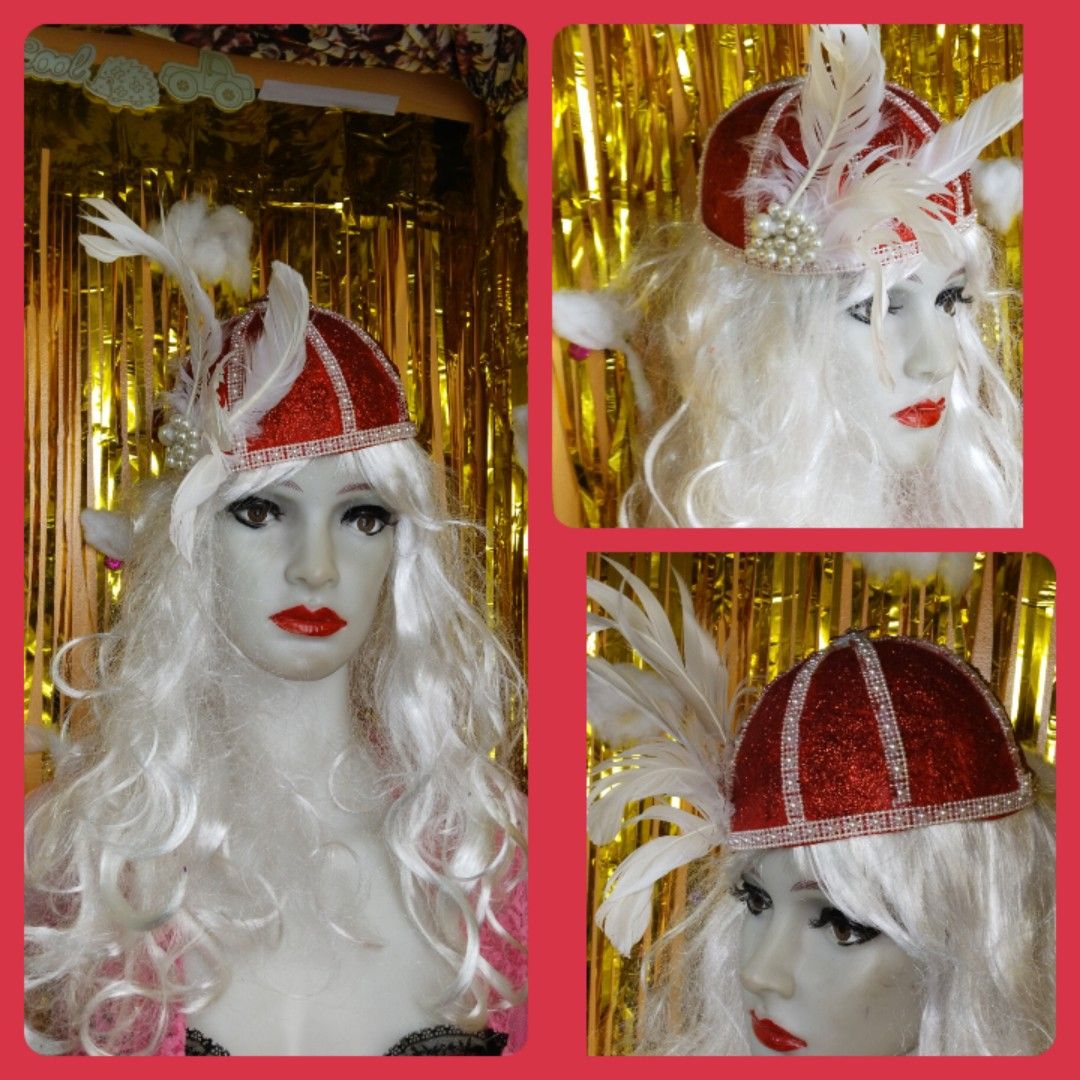 Gatsby met gala fantasy fascinator, Women's Fashion, Watches ...