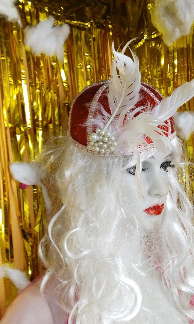 Gatsby met gala fantasy fascinator, Women's Fashion, Watches ...