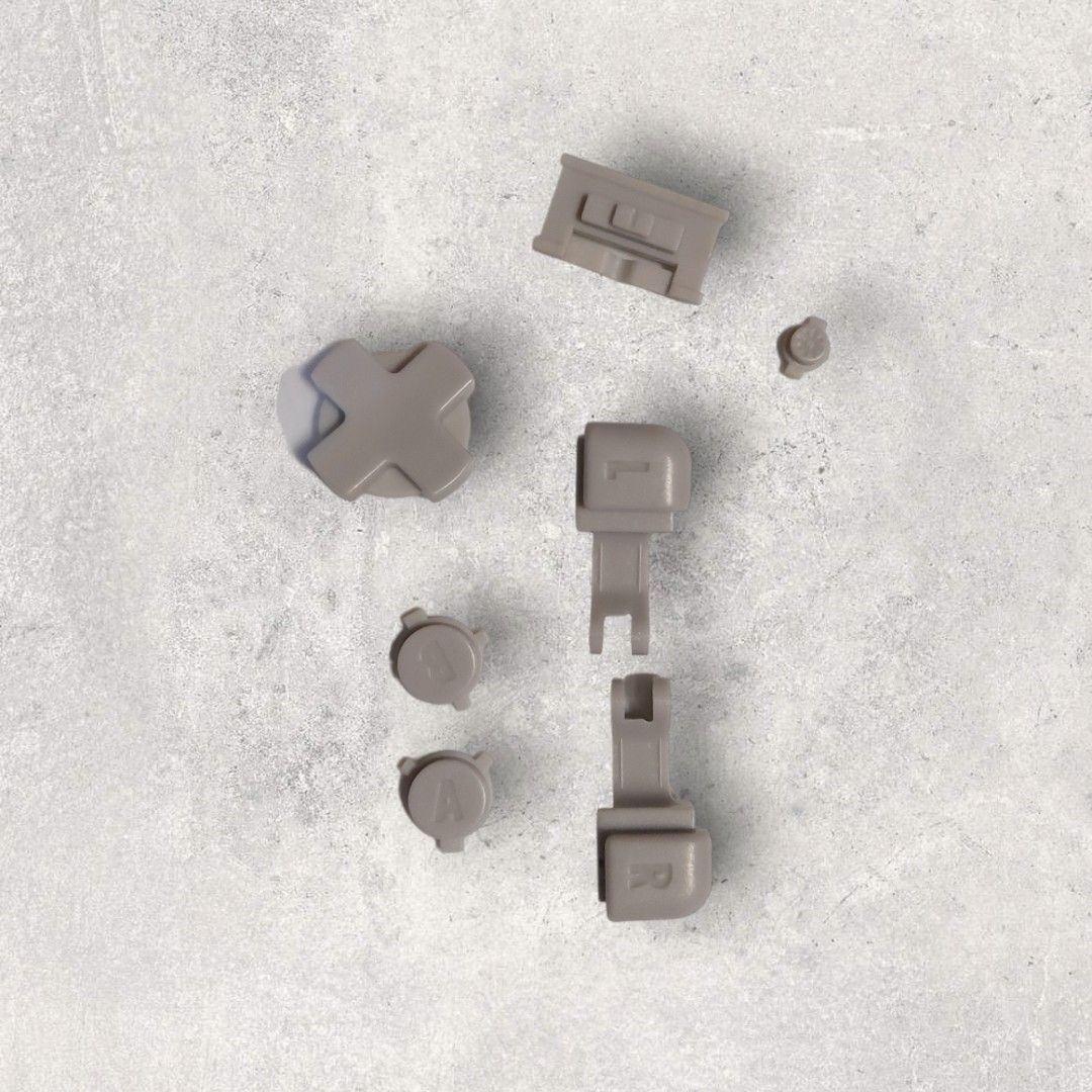 GBA SP button replacements, Video Gaming, Gaming Accessories ...