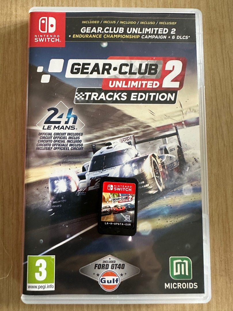 Gear Club 2 Unlimited Switch Game, Video Gaming, Video Games, Nintendo on Carousell