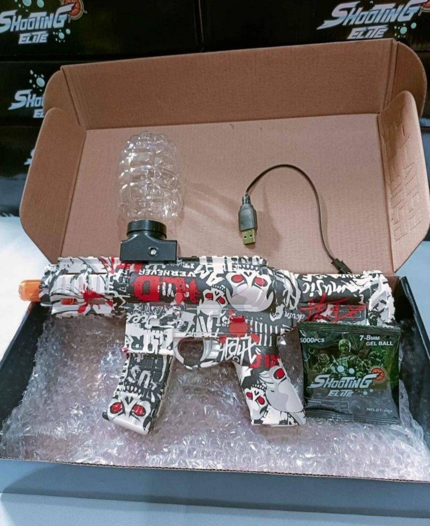 Gel blaster jelly gun. Auto matick gun, Hobbies & Toys, Toys & Games on ...