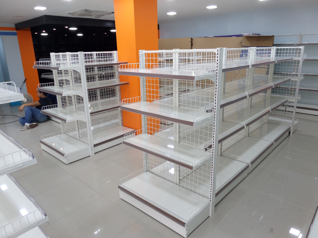 Gondola grocery racks high quality heavy duty racks made in korea ...