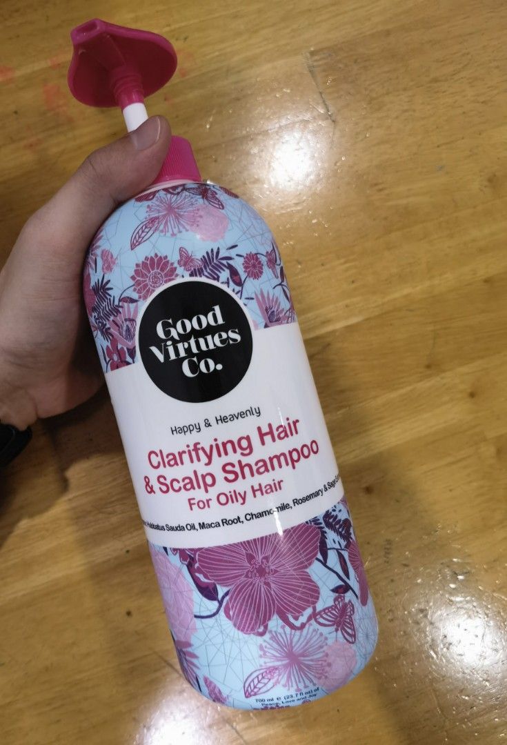 my gf's GOOD VIRTUES CO. Happy & Heavenly Clarifying Hair & Scalp ...