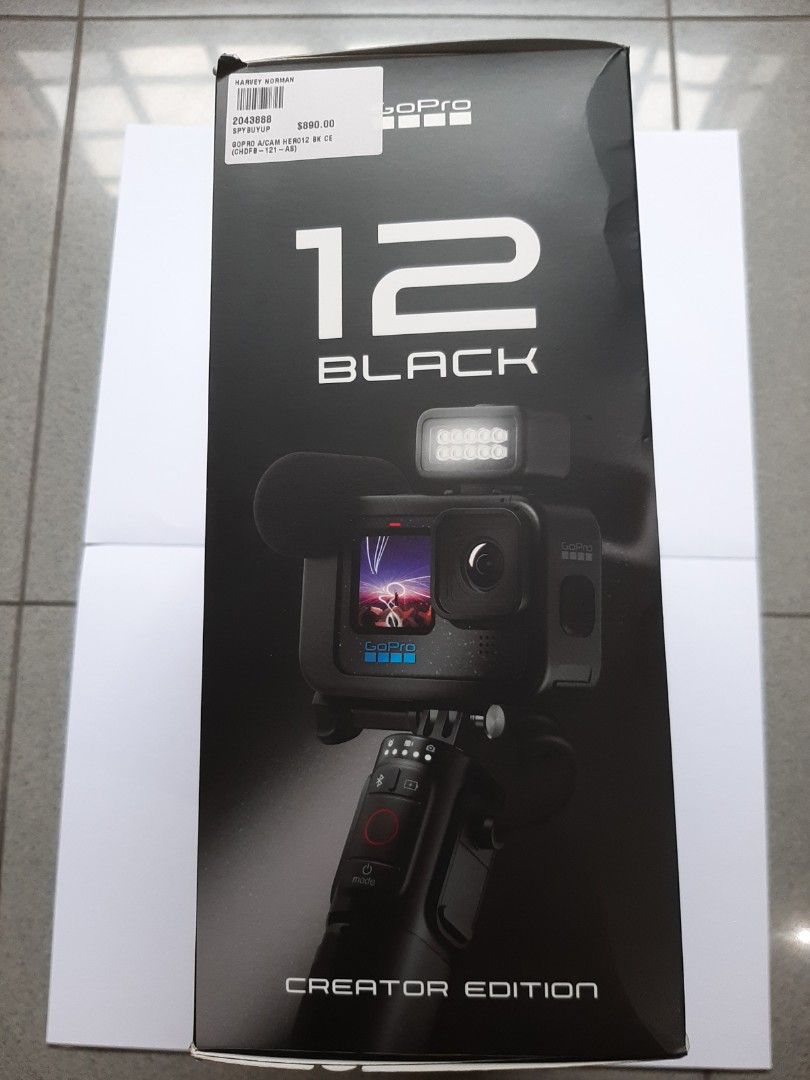 GoPro Hero 12 Black Creator Edition Camera, Photography, Cameras on Carousell