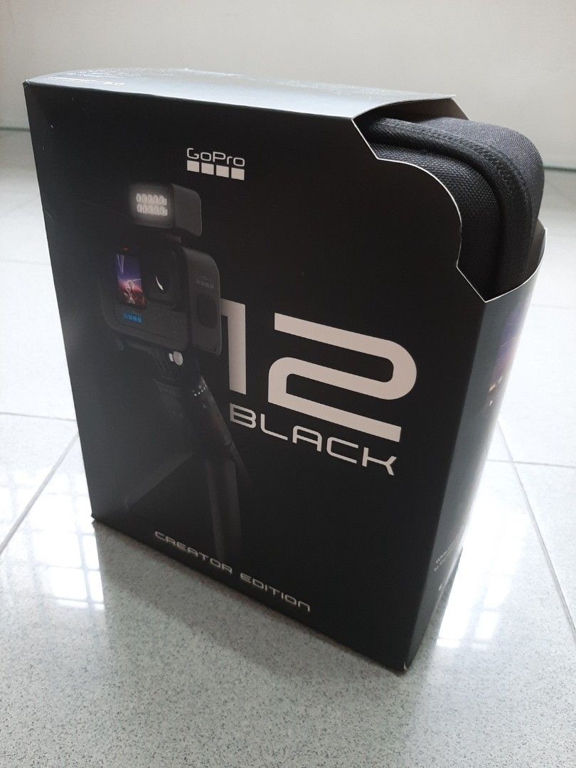 GoPro Hero 12 Black Creator Edition Camera, Photography, Cameras on Carousell