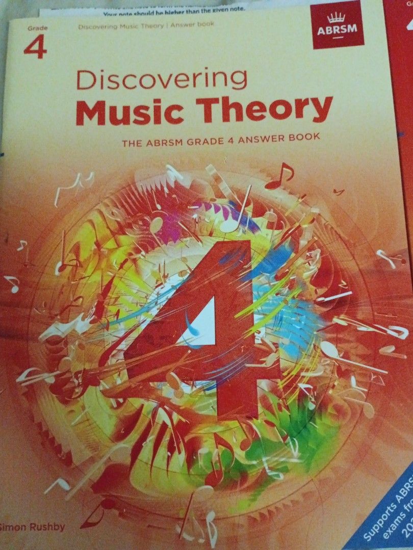 Grade 4 Music workbook and answer, Hobbies & Toys, Music & Media, Music ...