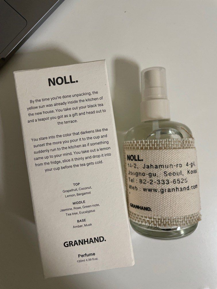 Granhand Noll Perfume (130ml), Beauty & Personal Care, Fragrance & Deodorants on Carousell