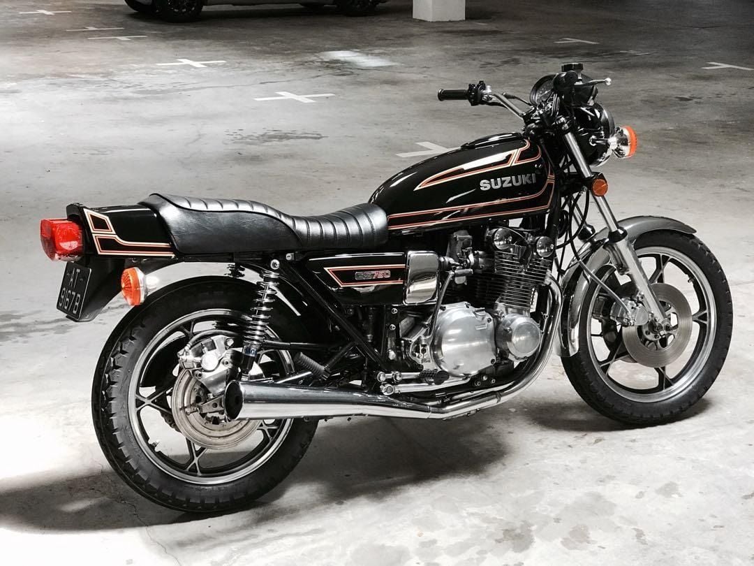 GS750E, Motorcycles, Motorcycles for Sale, Class 2 on Carousell