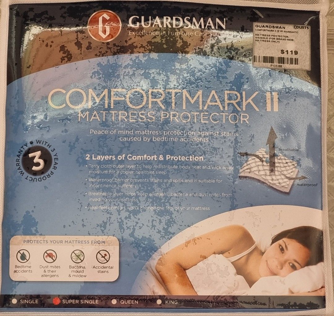 Guardsman Mattress Protector, Furniture & Home Living, Furniture, Bed ...