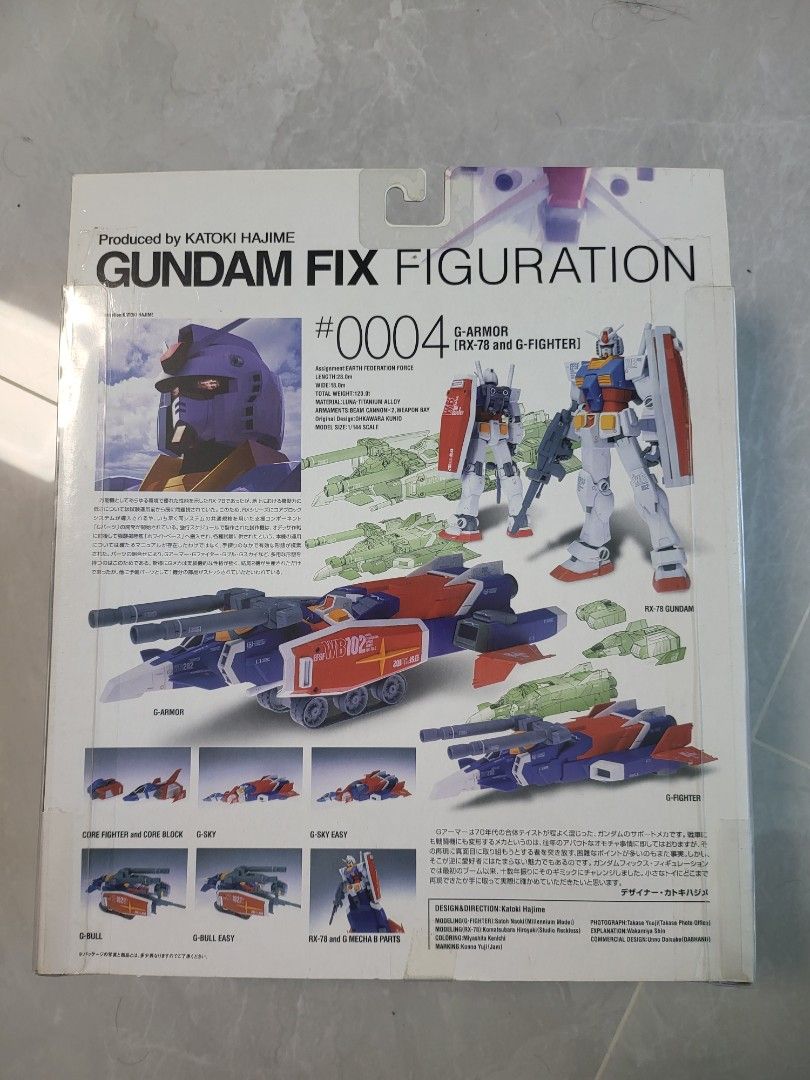 全新Gundam Fix Figuration #0004 RX-78-2 G Fighter 元祖高達 G戰機 Gundam gff 非 模型 gffmc mia robot 魂, 興趣及 ...