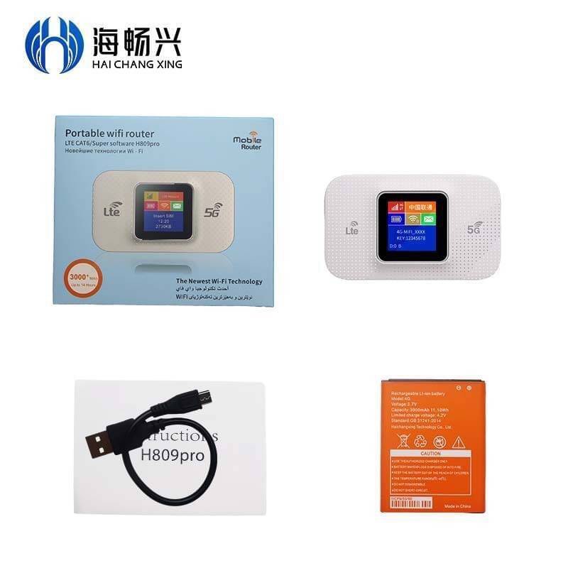 HAI CHANG XING 4G Wireless Router 150Mbps Portable Pocket WiFi Color ...