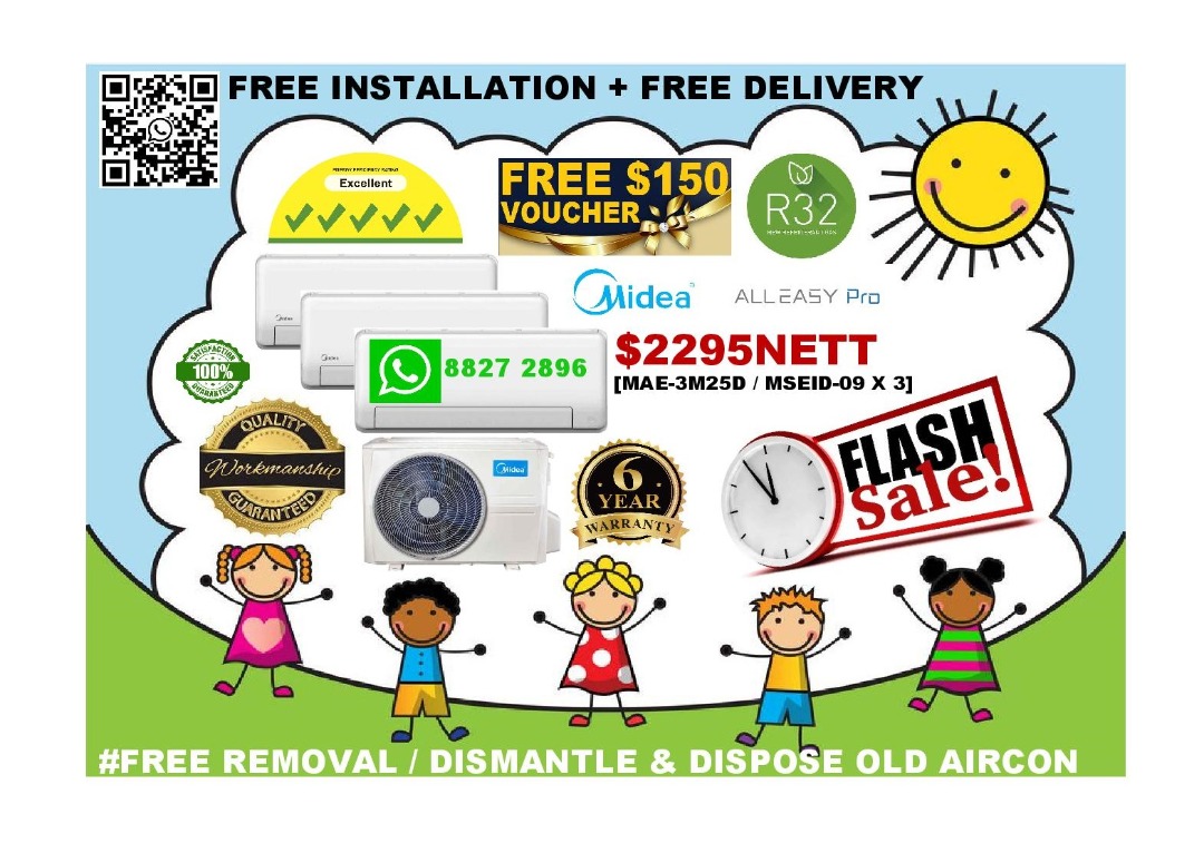 **HAPPY DEALS**FREE INSTALLATION + FREE DISMANTLE/ REMOVAL & DISPOSE ...