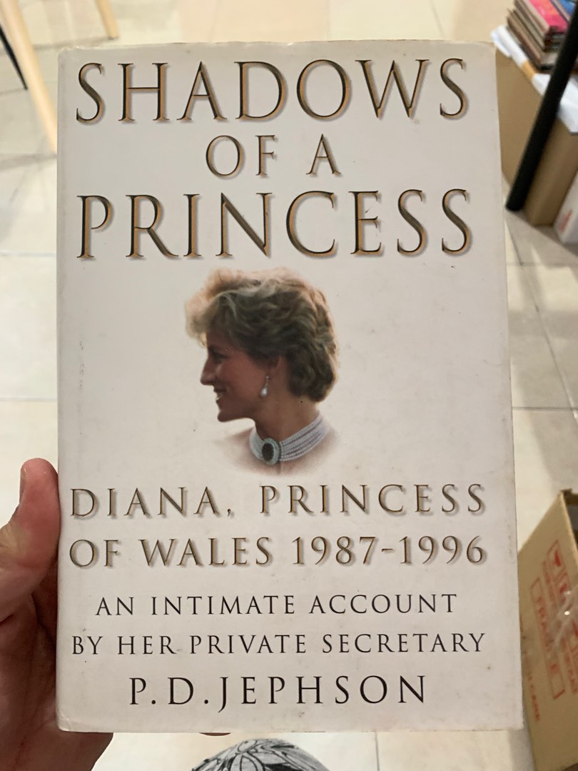 HARDCOVER BOOK WITH DUST JACKET: Shadows of A Princess - Diana ...