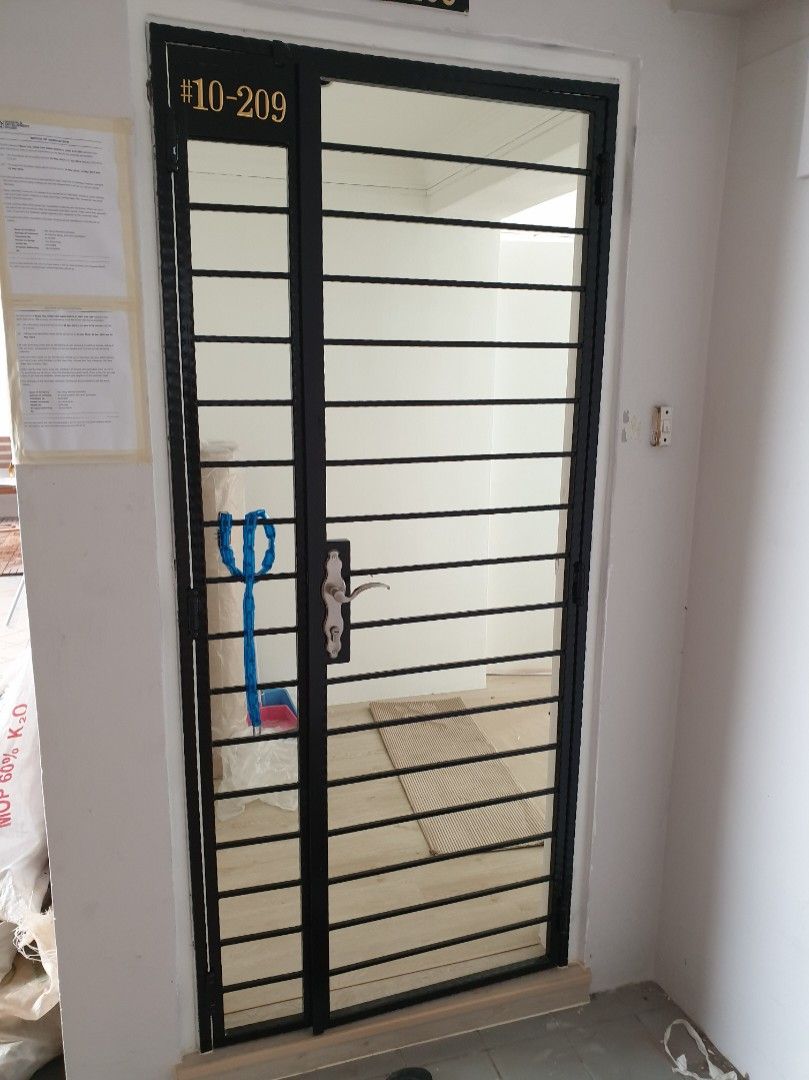 HDB / BTO Gate, Furniture & Home Living, Home Decor, Other Home Decor ...