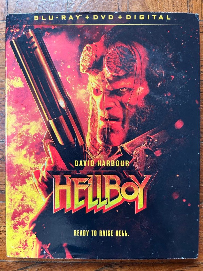 Hellboy (2019) Bluray, Hobbies & Toys, Music & Media, CDs & DVDs on Carousell