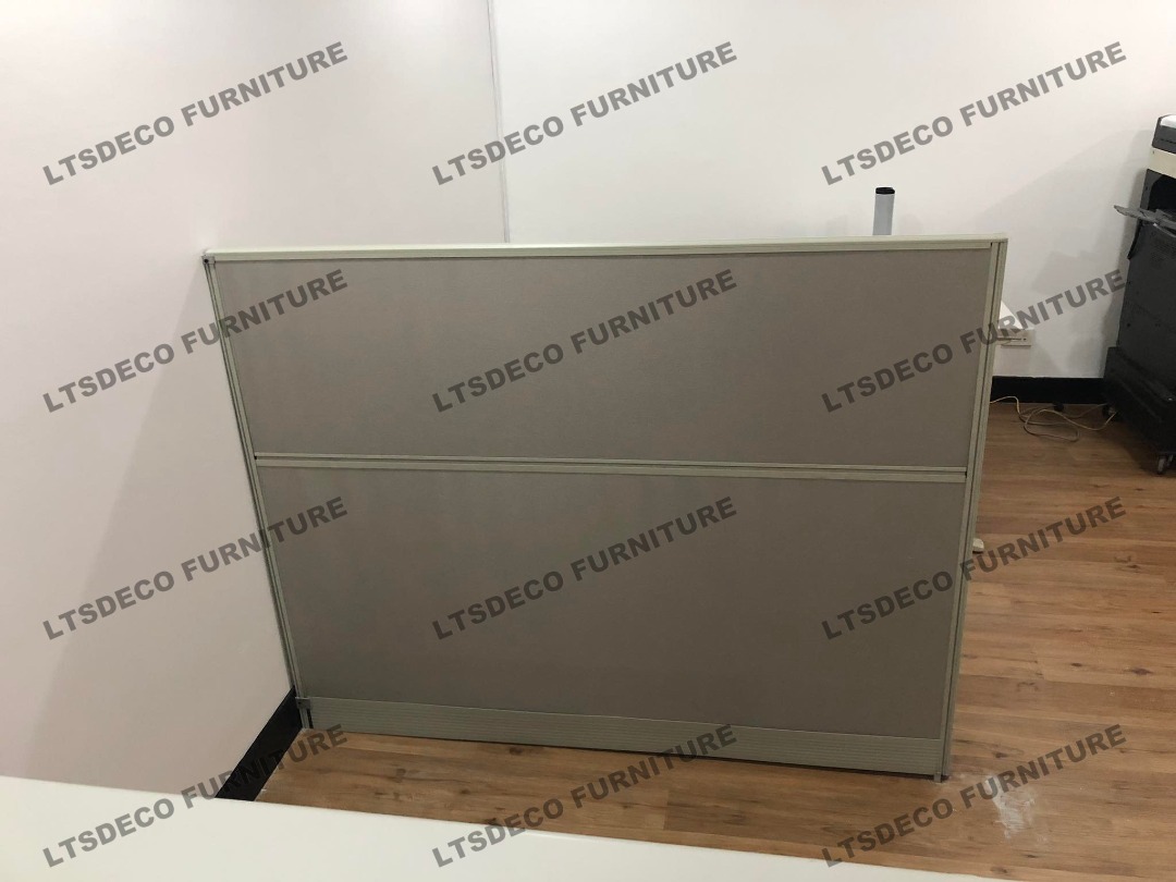 HIGH PANEL TWO-TONE WORKSTATION OFFICE PARTITIONS / OFFICE PARTITIONS ...