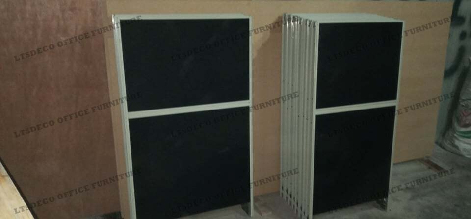 HIGH PANEL TWO-TONE WORKSTATION OFFICE PARTITIONS / OFFICE PARTITIONS ...