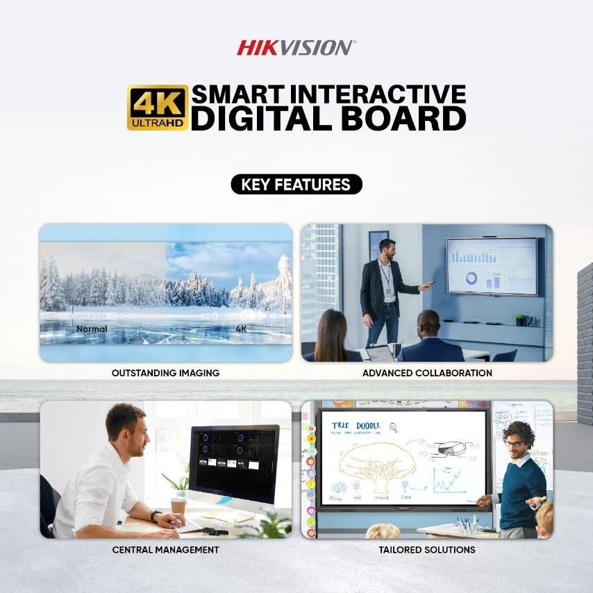 HIK VISION SMART INTERACTIVE DIGITAL BOARD, Computers & Tech, Office ...