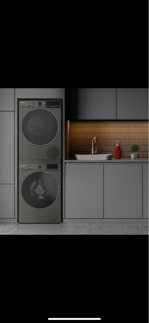 Hitachi dryer stacking kit, TV & Home Appliances, Washing Machines and ...