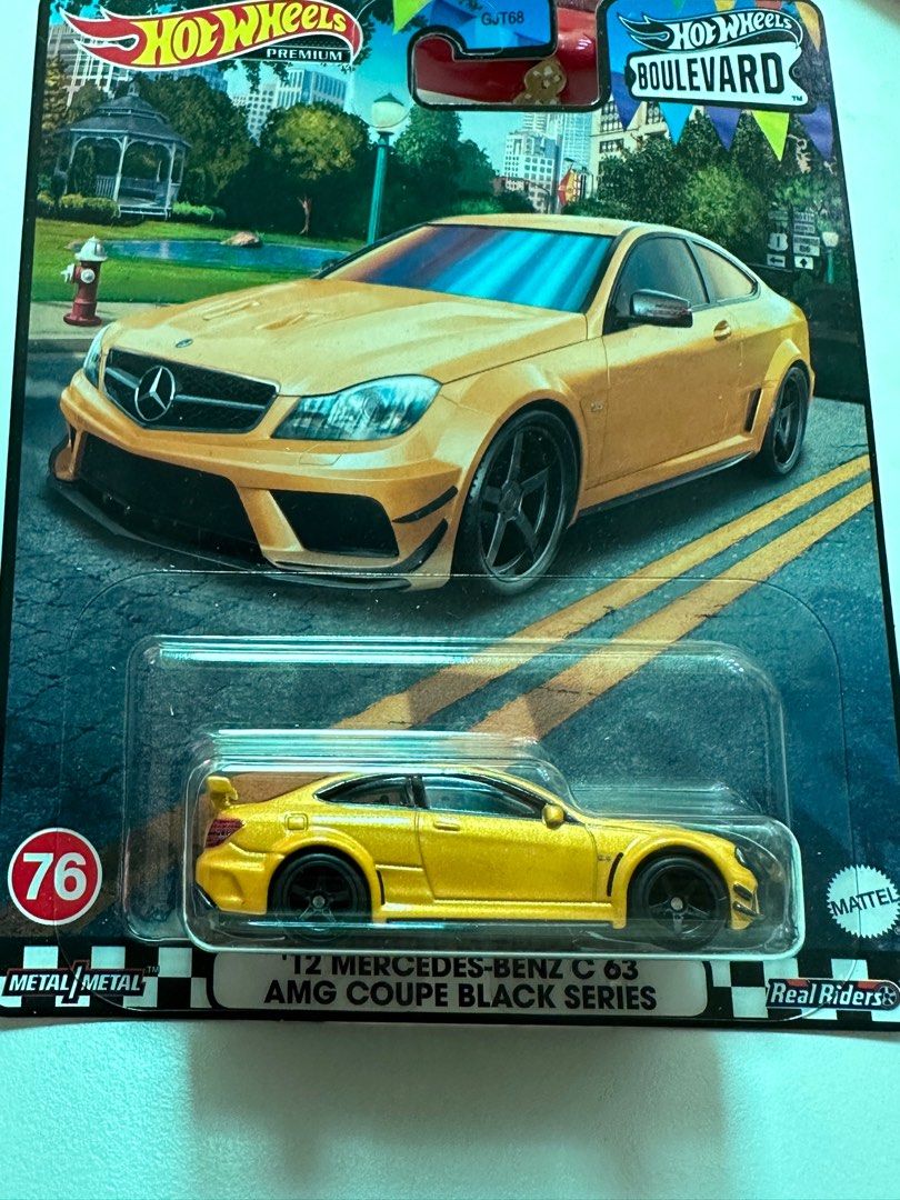 HOTWHELLS BOULEVARD 12 MERCEDES-BENZ C 63 AMG COUPE BLACK SERIES ...
