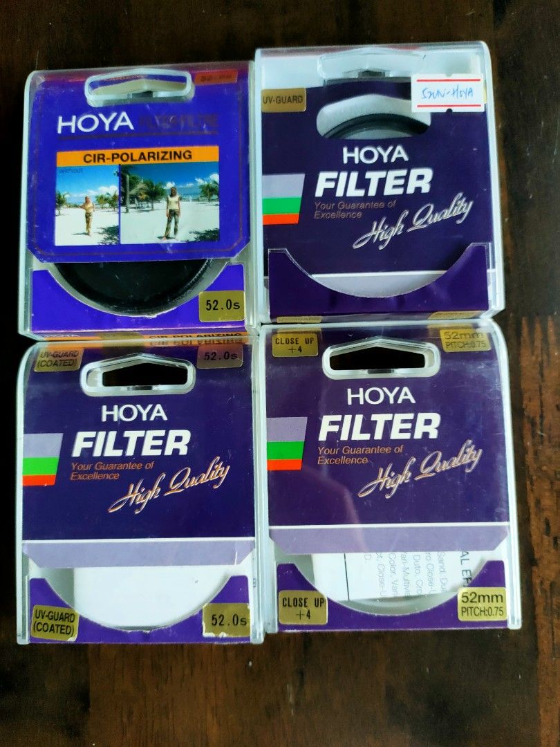 HOYA camera filters, Photography, Lens & Kits on Carousell