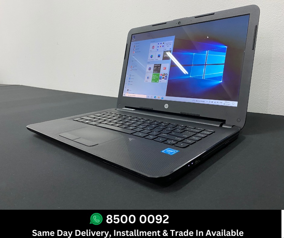 Hp Slim Lightweight Gaming Work Entertainment Laptop Ms Office Gb Graphics New Battery