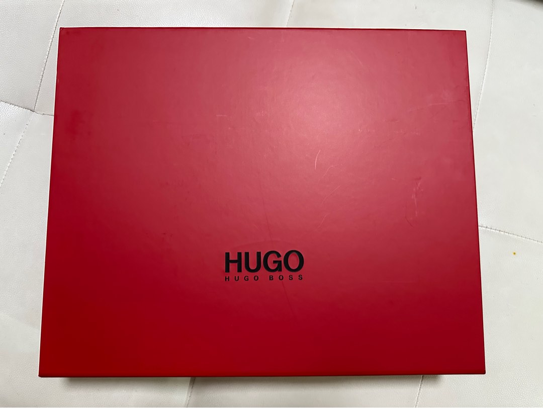 Hugo box and paper bag carrier, Luxury, Accessories on Carousell