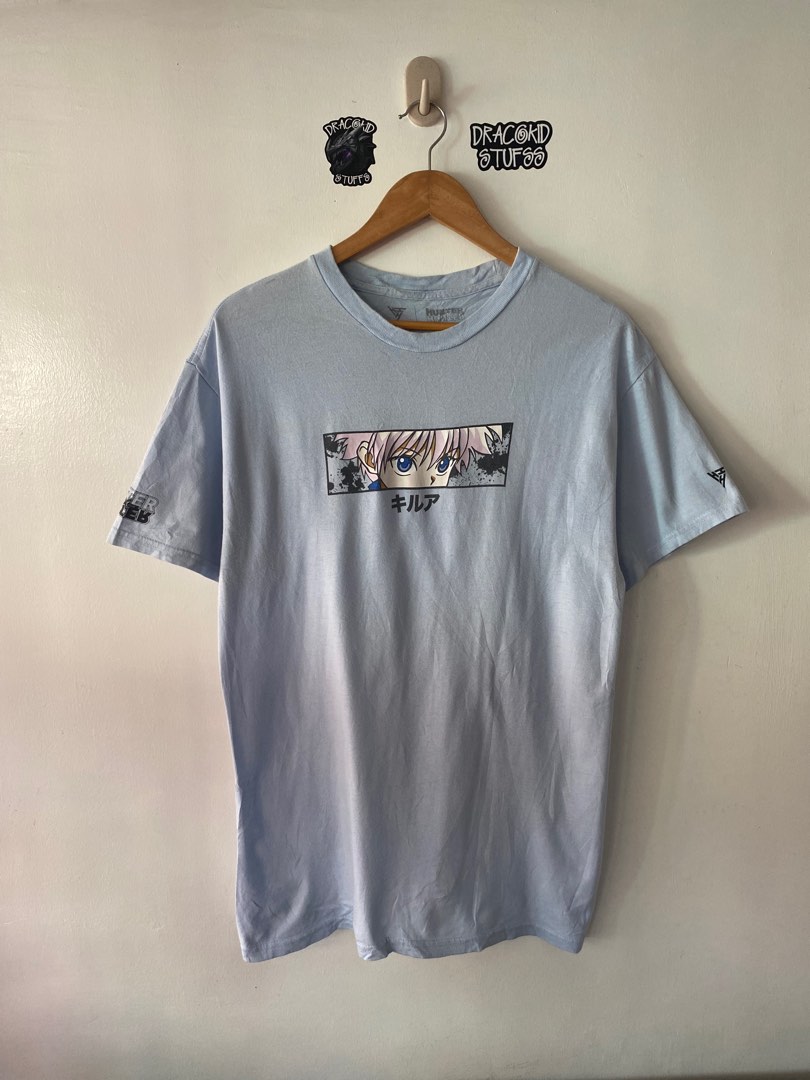 Hunter X Hunter Hypland Killua Anime Shirt, Men's Fashion, Tops & Sets ...