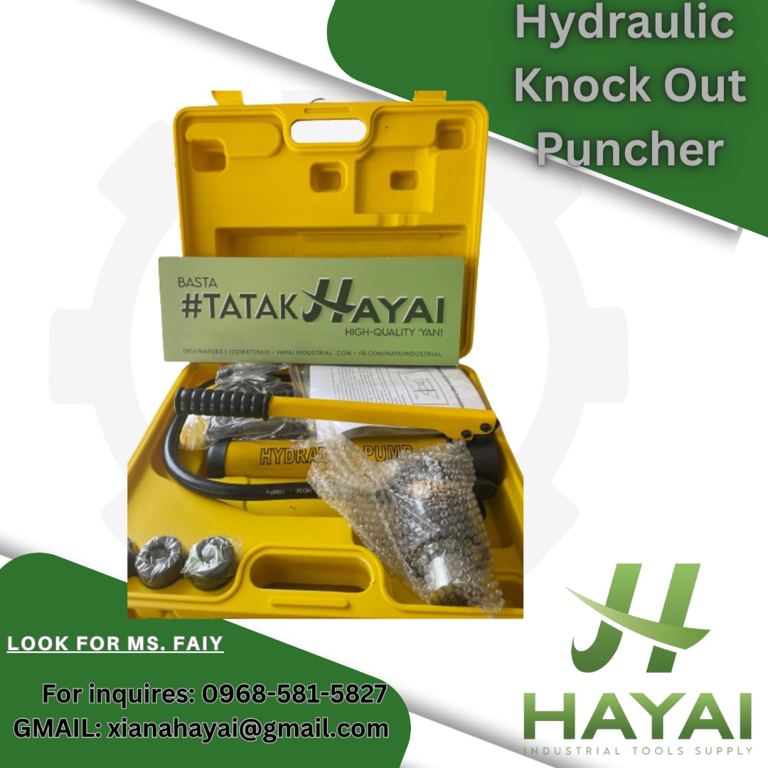 Hydraulic Knock Out Punch, Commercial & Industrial, Construction Tools ...
