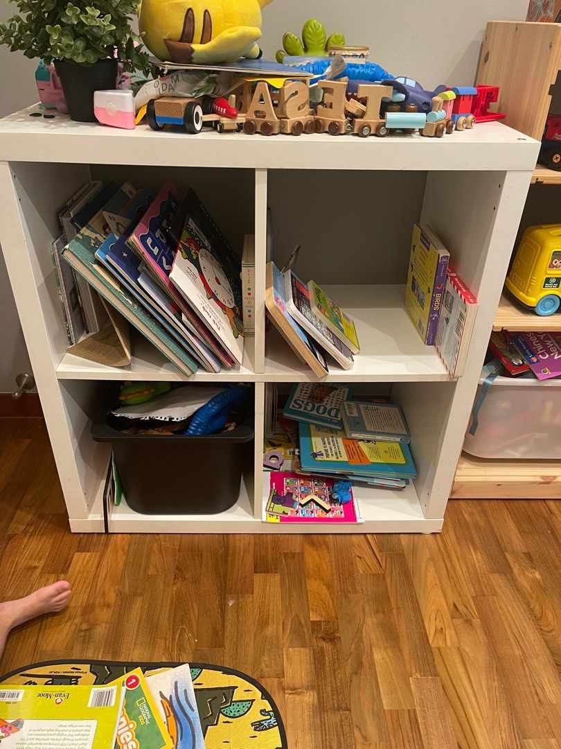 IKEA kallax, Furniture & Home Living, Furniture, Shelves, Cabinets ...