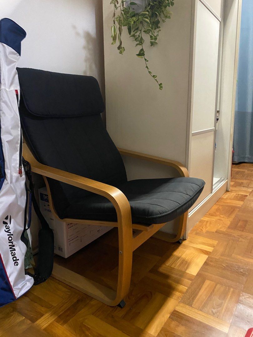 Ikea Poang Chair, Furniture & Home Living, Furniture, Chairs on Carousell