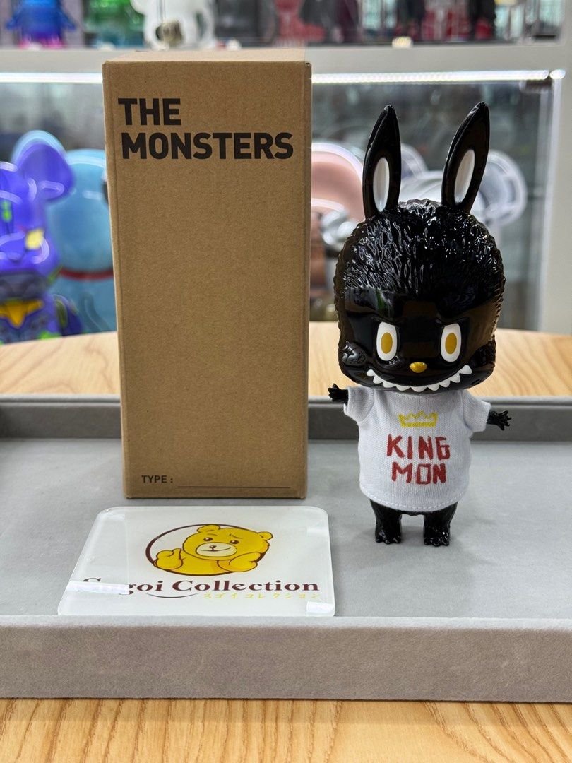 [In Stock] How2Work Labubu King Mon (Hong Kong ToySoul 2018 Exclusive) Kingmon zimomo, Hobbies ...