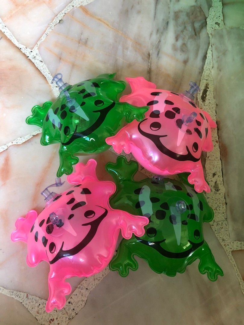 Inflatable Tik Tok Famous Frog, Hobbies & Toys, Toys & Games on Carousell