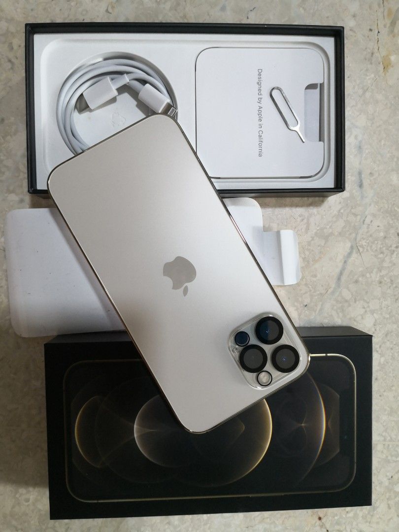 iPhone 12 Pro Max Gold 256GB, Mobile Phones & Gadgets, Mobile Phones ...