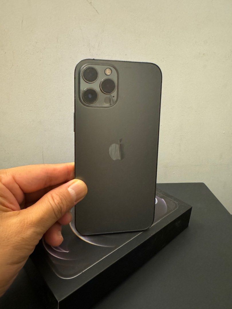 iPhone 12 Pro Max Graphite 128GB, Mobile Phones & Gadgets, Mobile ...