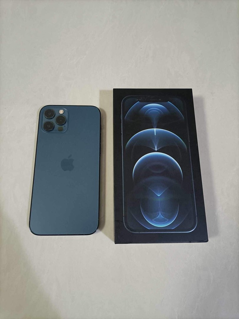 Iphone 12 Pro Blue 128 GB, Mobile Phones & Gadgets, Mobile Phones ...