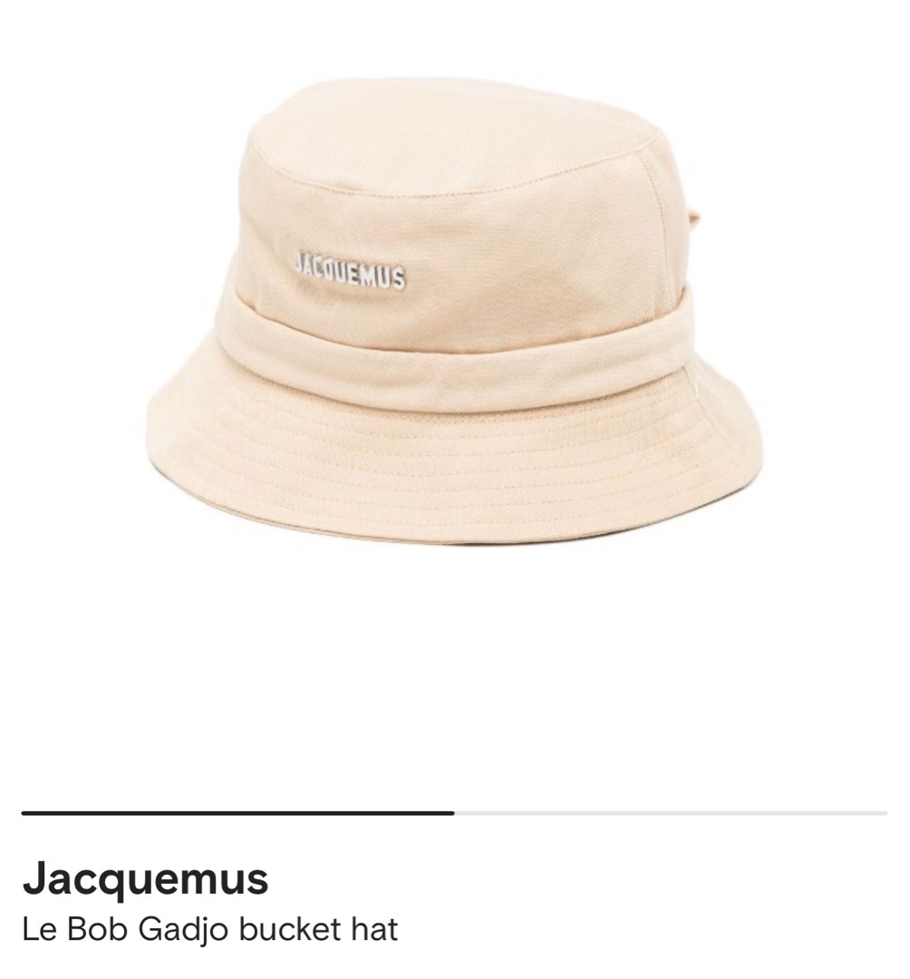 Jacquemus le bob Gadjo bucket hat, Women's Fashion, Watches ...