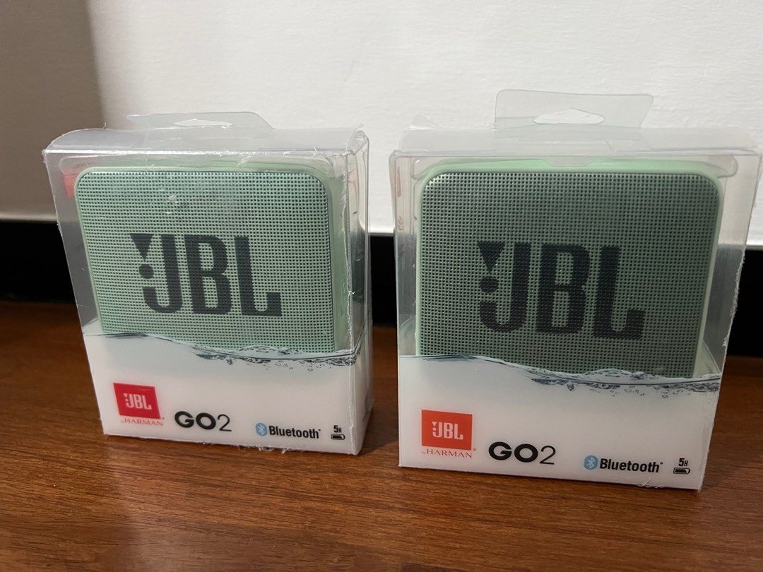 JBL GO 2 Speakers (2 sets available), Audio, Soundbars, Speakers & Amplifiers on Carousell
