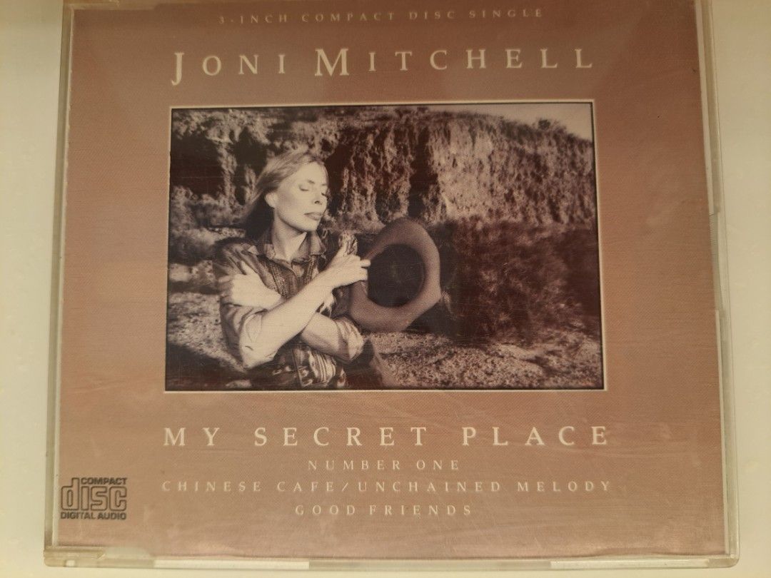 Joni Mitchell - My Secret Place. 3 inch single CD. 1988 The David ...