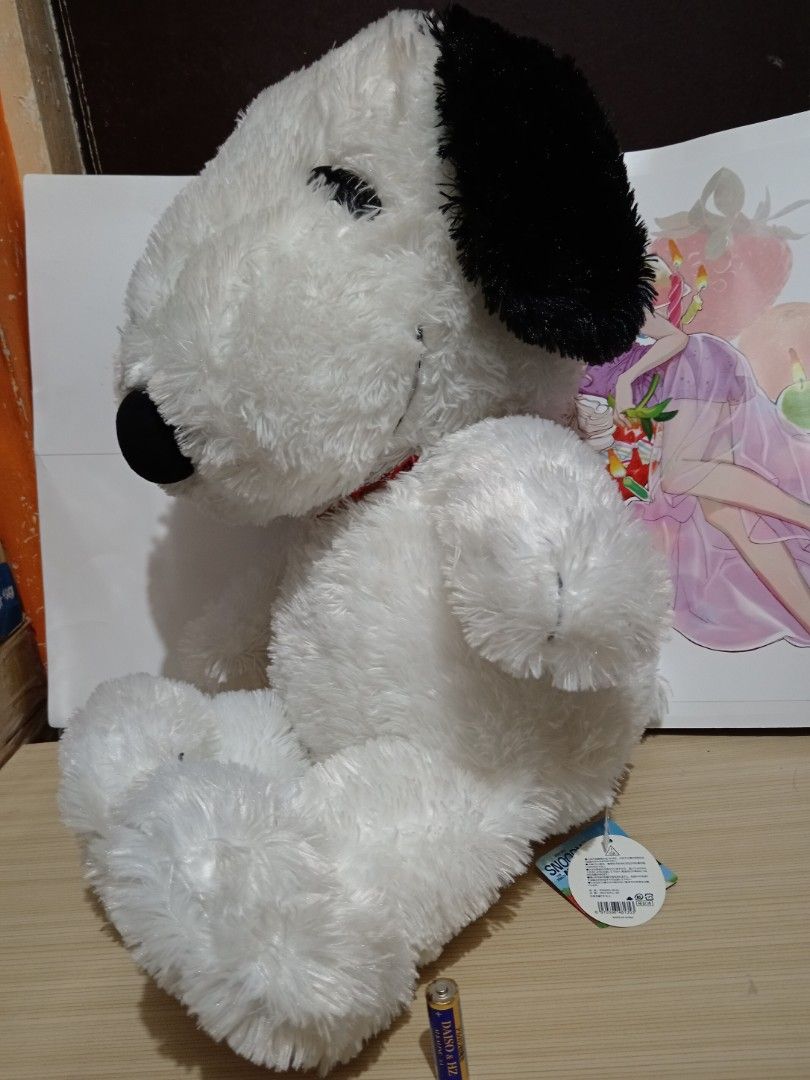 Jumbo snoopy stuffed toy Japan collectible Huggable Plush snoopy ...