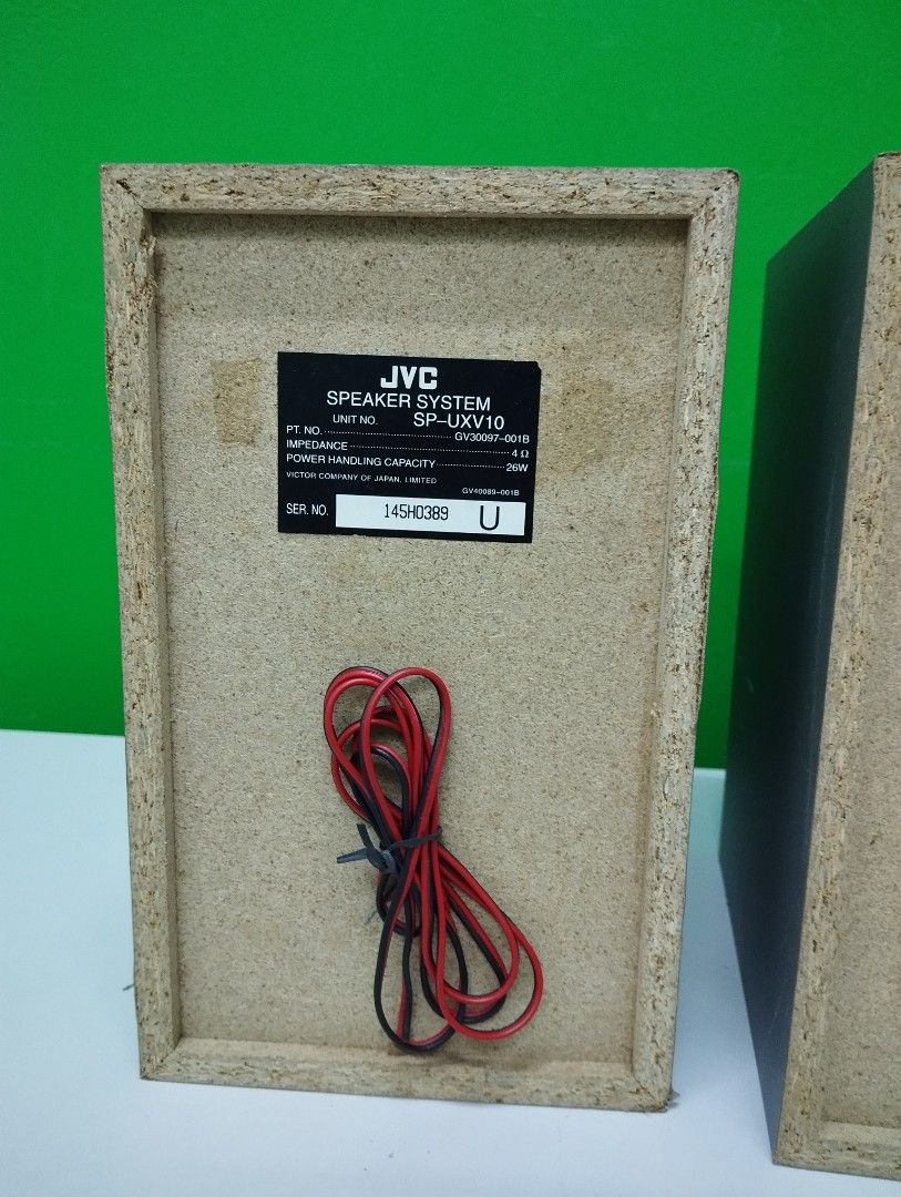 Jvc Speaker System SP-UXV10, Audio, Soundbars, Speakers & Amplifiers on ...