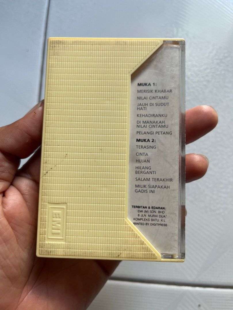 KASET CASSETTE PILIHAN SENTIMENTAL EMAS SUDIRMAN, Hobbies & Toys, Music & Media, CDs & DVDs on ...