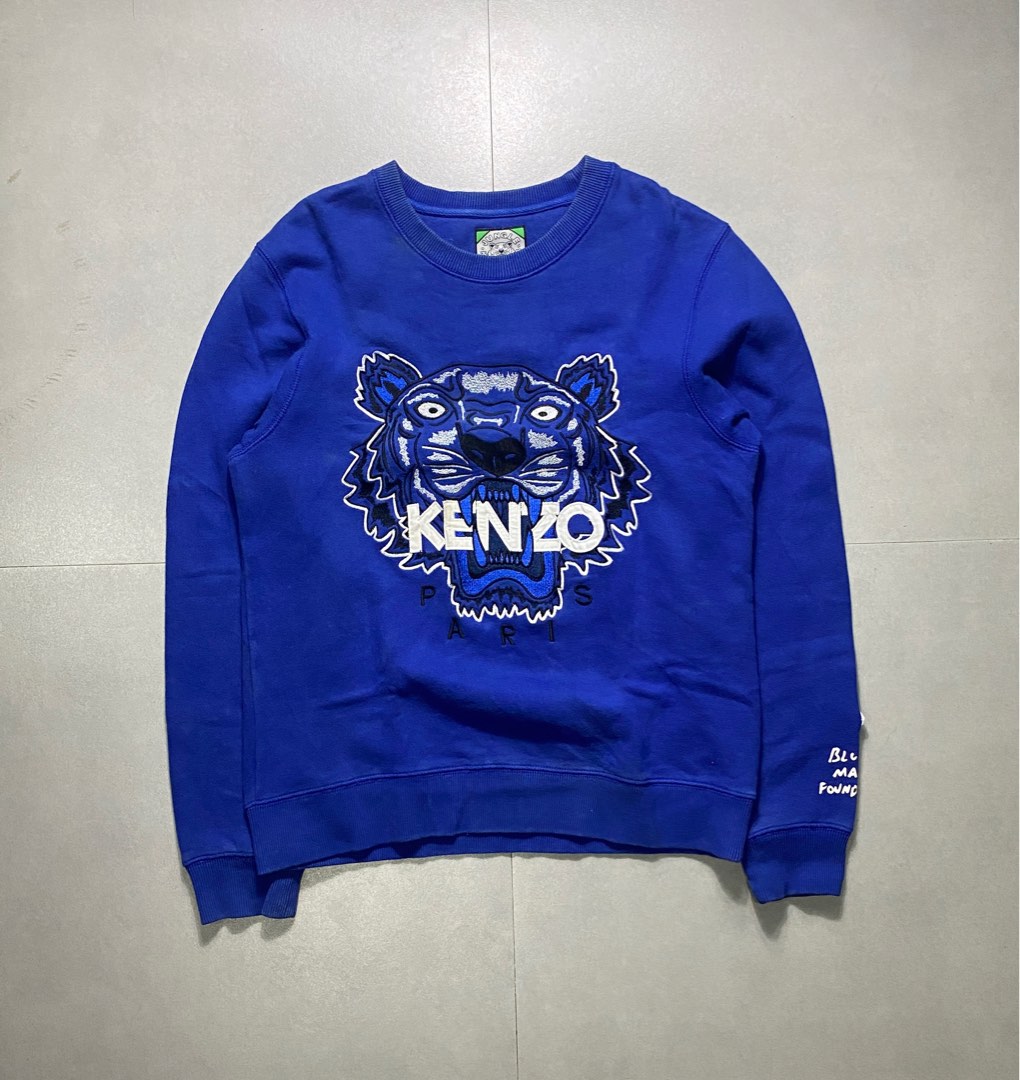 Kenzo - Blue Marine Foundation - Sweater, Men's Fashion, Coats, Jackets ...