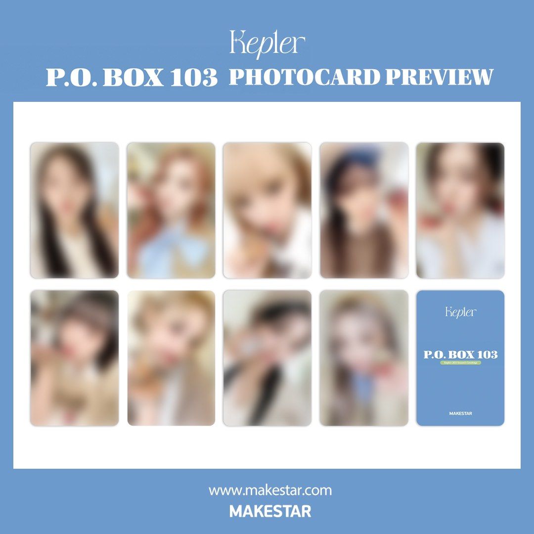 KEP1ER 2024 Seasons Greetings P.O. Box 103, Hobbies & Toys, Memorabilia & Collectibles, K-Wave ...