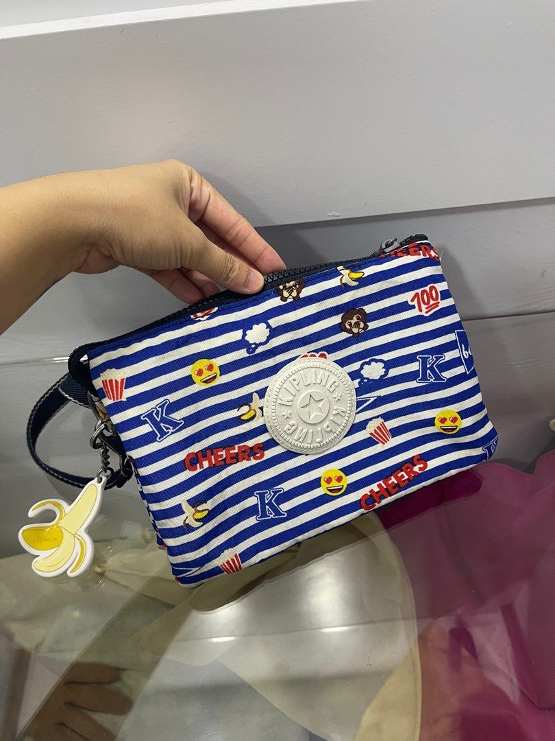 Kipling Emoji Sling bag, Women's Fashion, Bags & Wallets, Cross-body ...