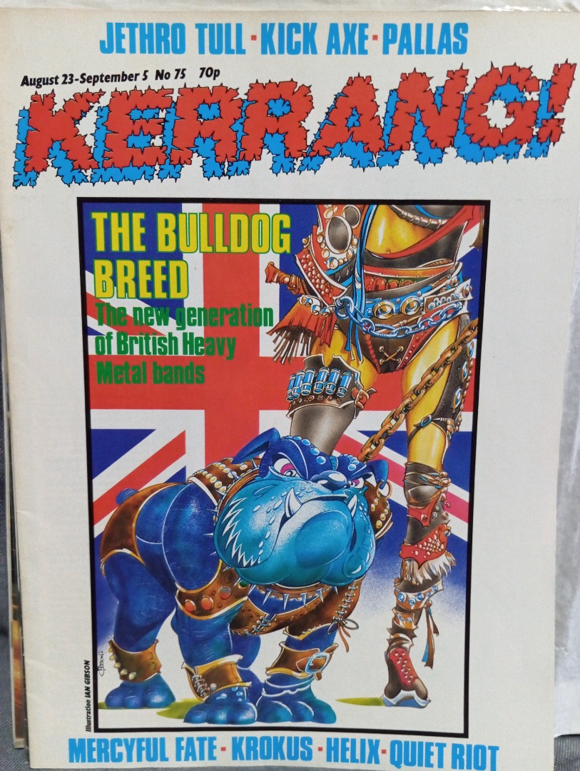 KLASSICK KERRANG Magazine Aug/Sep 1984, Hobbies & Toys, Books ...