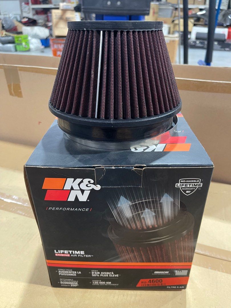 K&N Open Pod Filter Universal New, Car Accessories, Accessories on ...