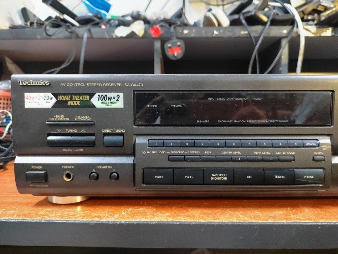 Ku Technics av stereo amp elok, Audio, Soundbars, Speakers & Amplifiers ...