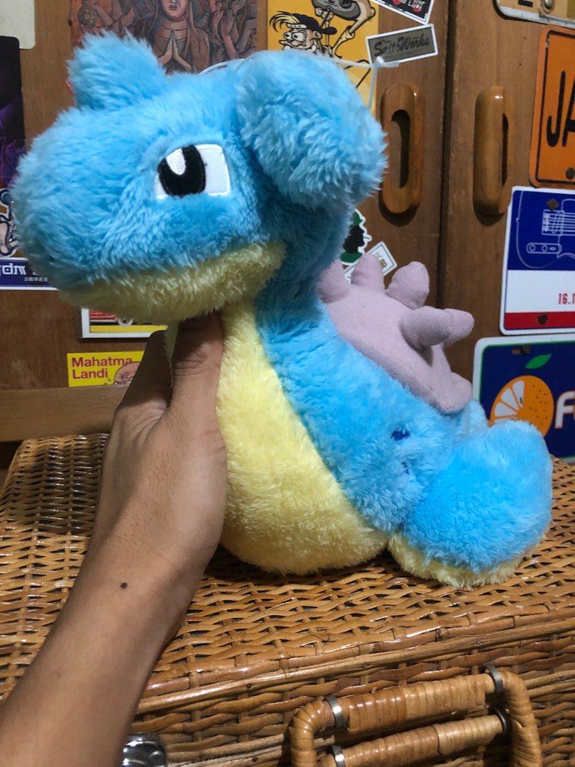 Lapras pokemon collectible plush, Hobbies & Toys, Toys & Games on Carousell
