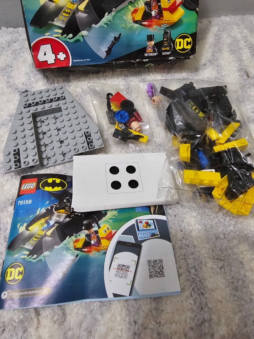 LEGO 76158 Batboat: The Penguin Pursuit (Retired), Hobbies & Toys, Toys ...